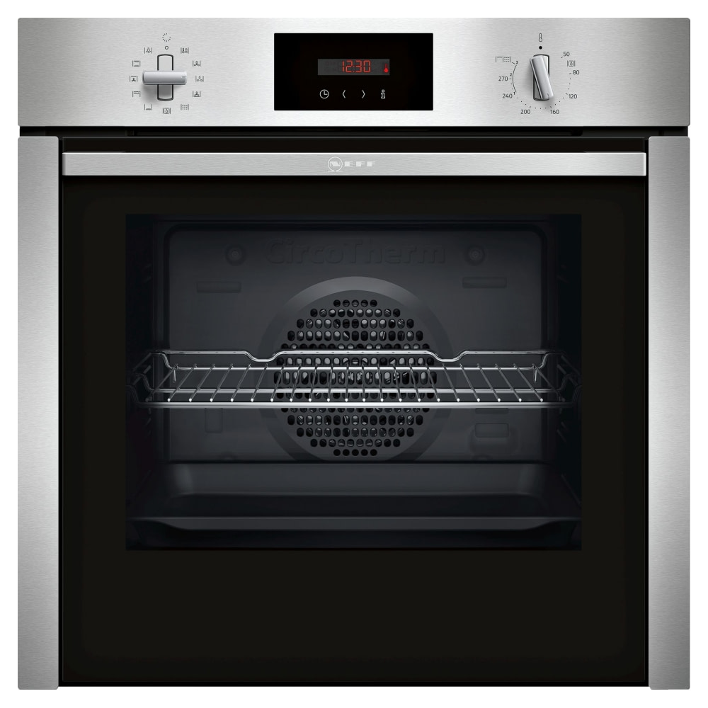 Neff B6CCG7AN0B N30 Slide & Hide CircoTherm Pyrolytic Single Oven ...