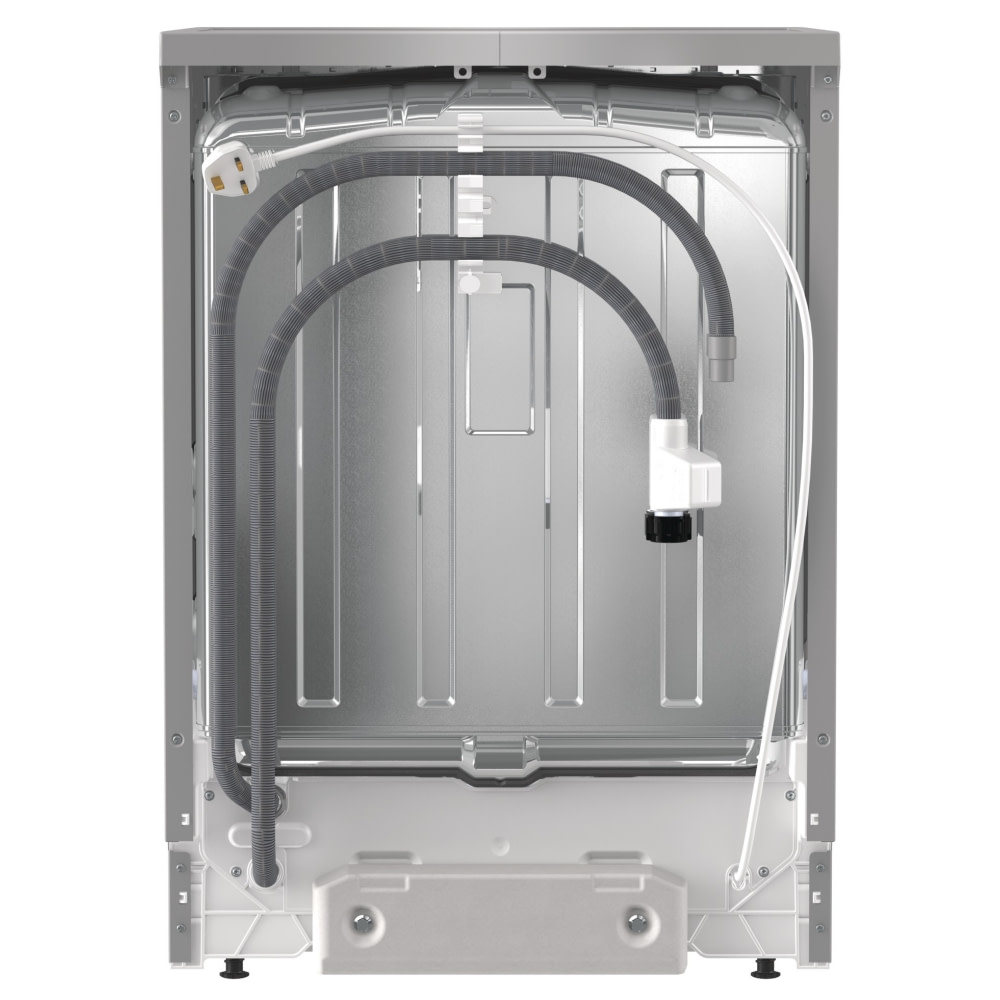 Hisense HS673C60XUK 60cm Freestanding Dishwasher - SILVER - Appliance City