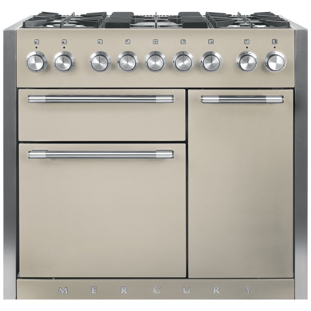 Mercury MCY1000DFOY 93180 100cm Dual Fuel Range Cooker - OYSTER ...