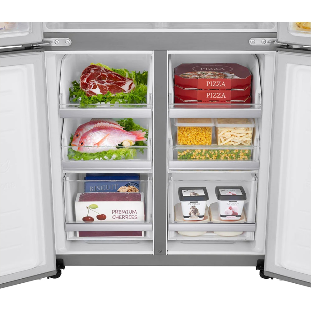 LG GMB844PZFG Slim French Style Fridge Freezer Non Ice And Water ...