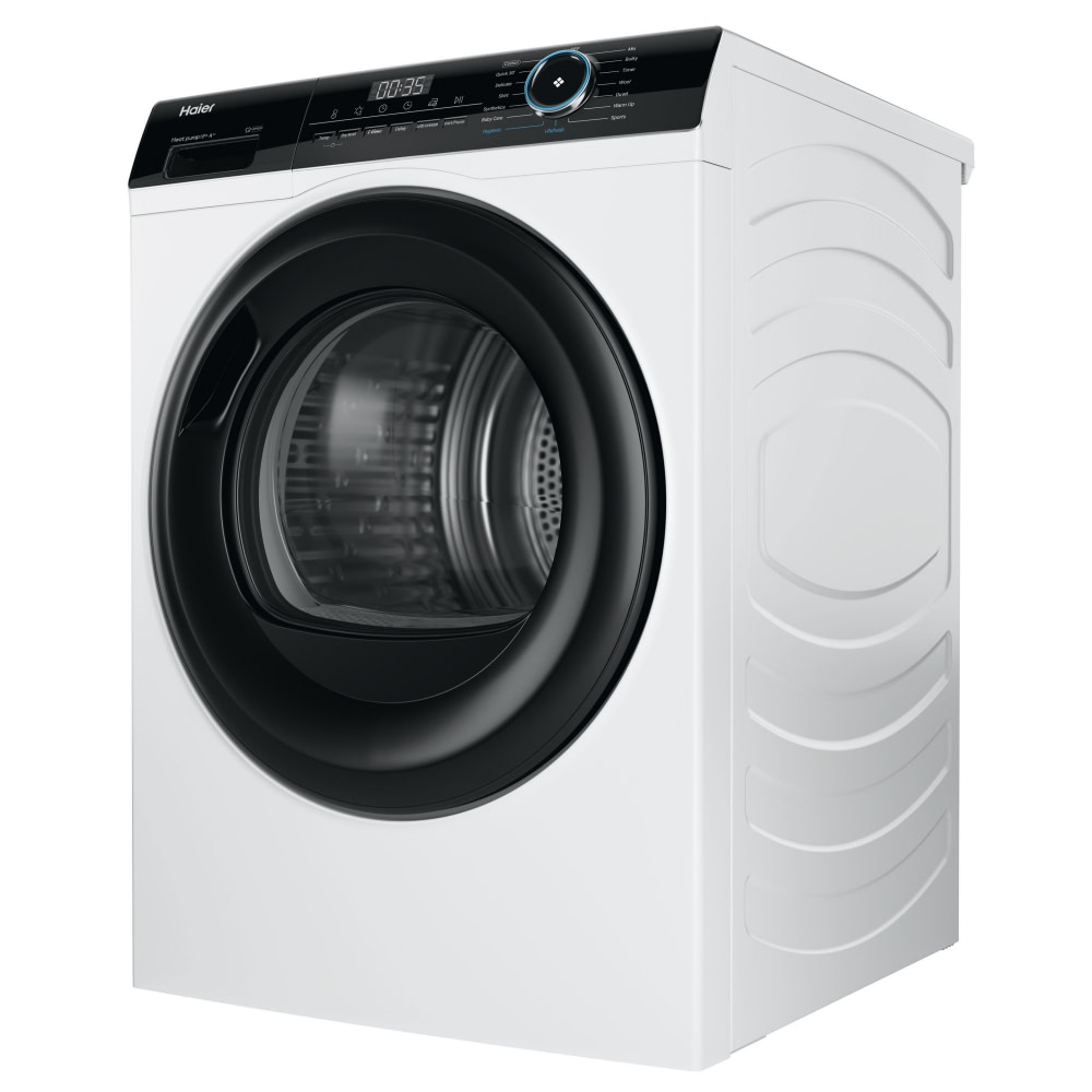 Haier HD80-A2939 8kg I-Pro Series 3 Heat Pump Condenser Tumble Dryer ...