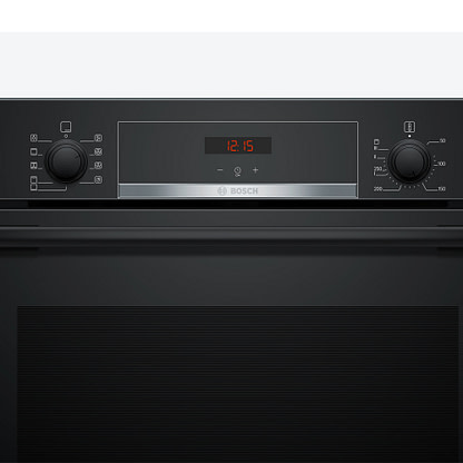 Bosch HBS534BB0B 60cm Serie 4 Single Oven - BLACK - Appliance City