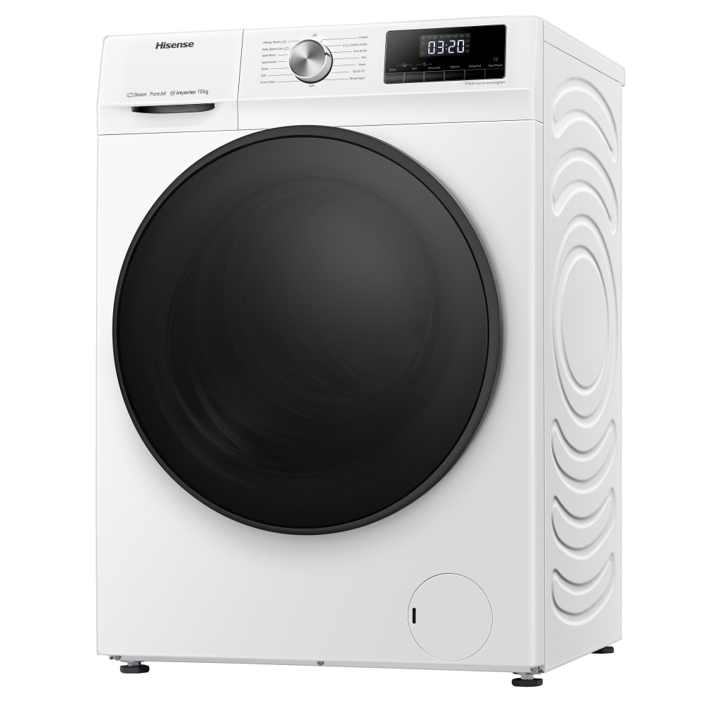 Hisense WFQA1014EVJM 10kg 3 Series Washing Machine 1400rpm - WHITE ...