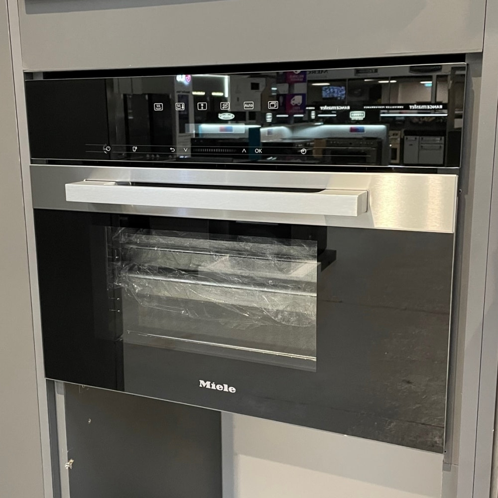 Miele DG7240CLST - EX DISPLAY PureLine Compact Steam Oven - STAINLESS ...