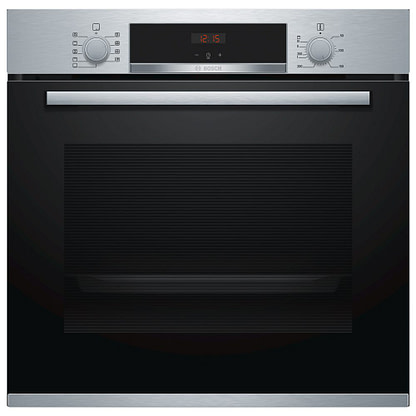 Bosch HBS534BS0B Series 4 Multifunction Single Oven - STAINLESS STEEL ...