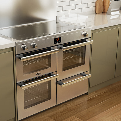 Belling COOKCENTRE 110EIPROFSTA 4102 110cm Induction Range Cooker ...
