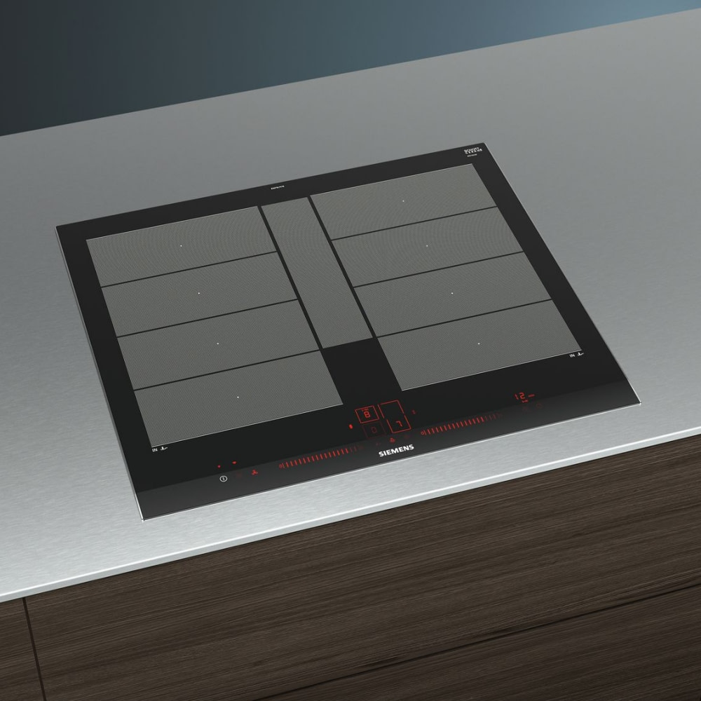 Siemens EX675LYV1E IQ-700 60cm FlexInduction Hob - STAINLESS STEEL ...