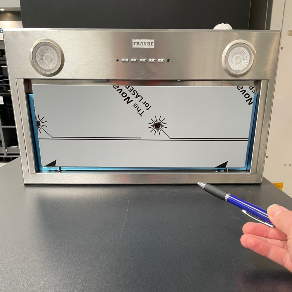 Franke FBI537XS - EX DISPLAY 52cm Box Plus LED Canopy Hood - STAINLESS ...
