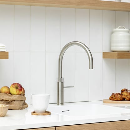 Quooker PRO3 FUSION ROUND SS FNRSST Round Fusion 3-in-1 Boiling Water ...