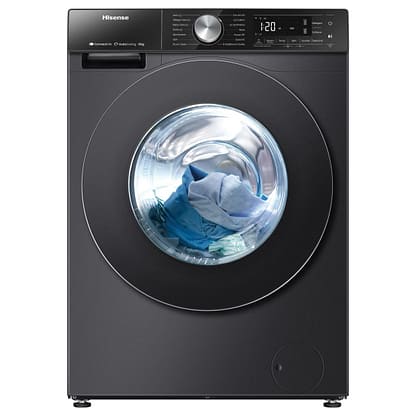 Hisense WF5S1245BB 12kg 5S Series Autodose WiFi-Enabled Washing Machine ...