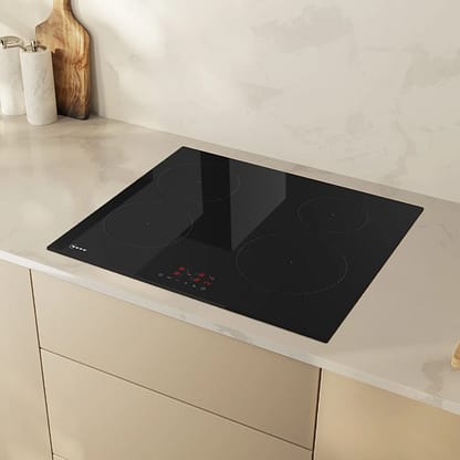 Neff T36FBE1L0 60cm N30 Frameless Induction Hob - BLACK - Appliance City