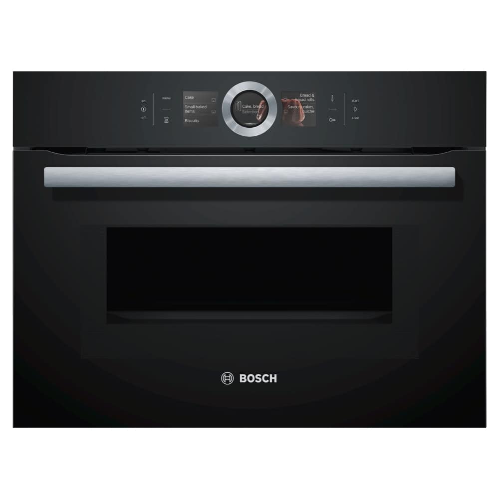 Bosch CMG676BB1 Series 8 Compact Oven With Microwave - BLACK ...
