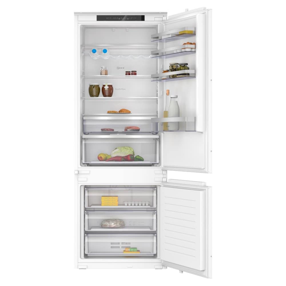 Neff KB7962SE0 194cm N50 69cm Wide Integrated 60/40 Frost Free Fridge ...