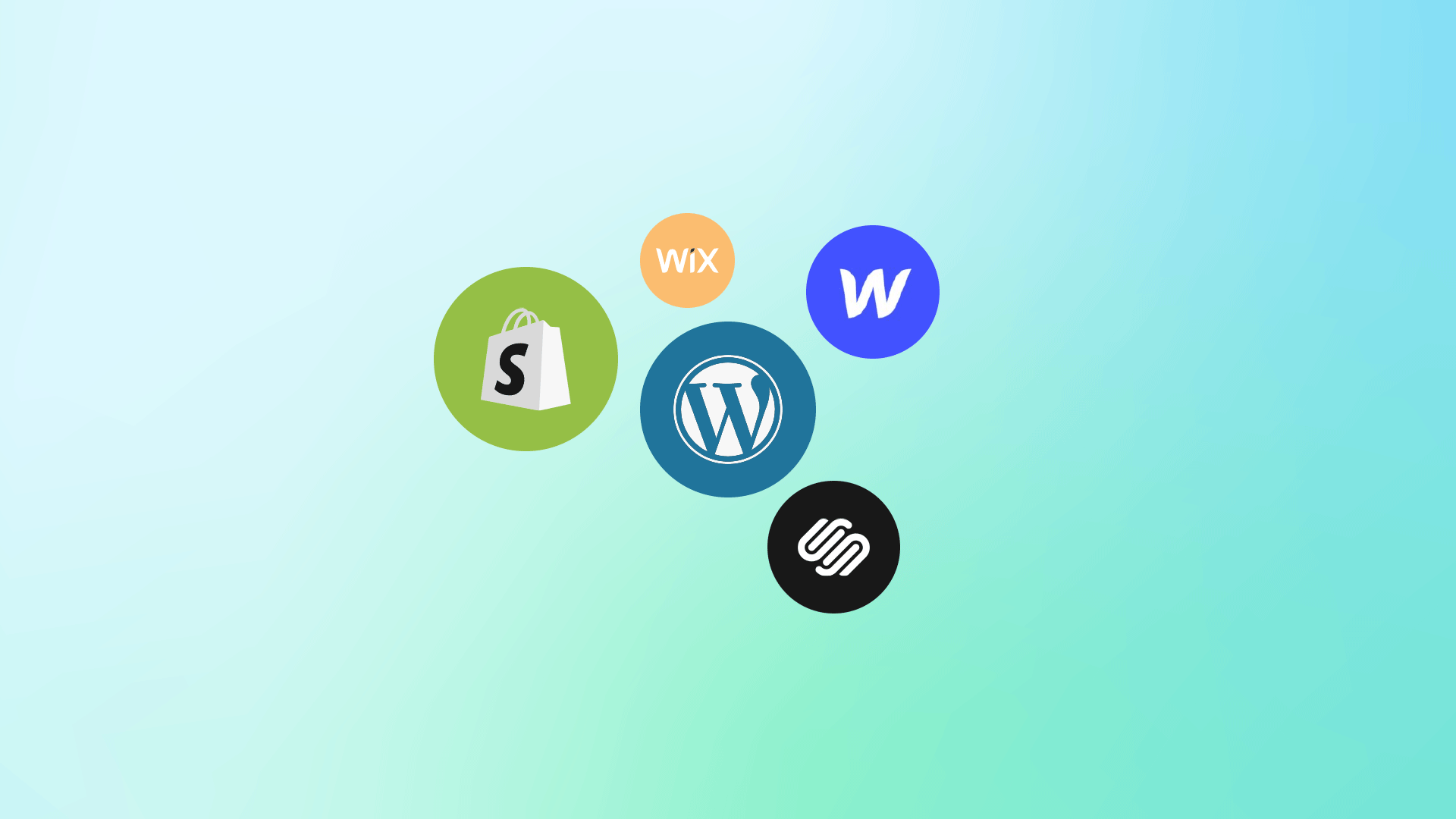Wordpress vs Webflow vs Wix vs Squarespace vs Shopify