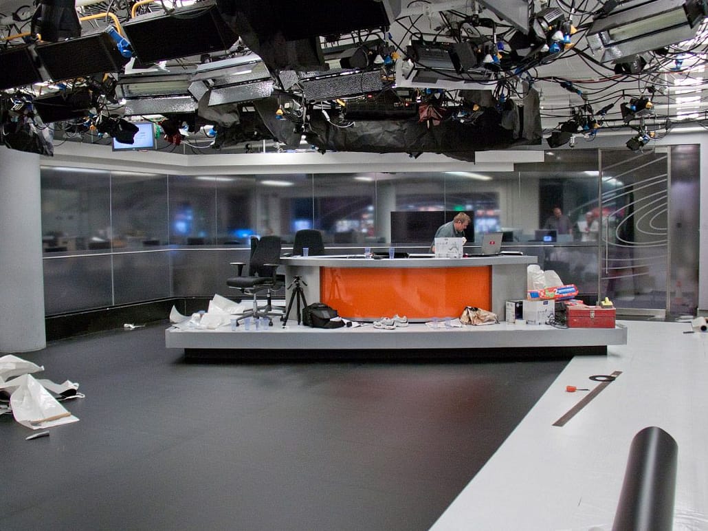 Sonata™ Studio Floor at the BBC - Le Mark Floors