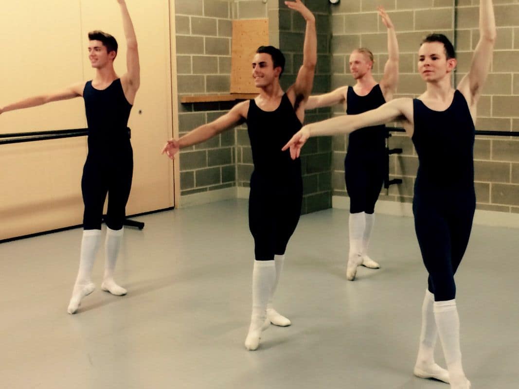 A floor for all dance styles at Performers College - Le Mark Floors