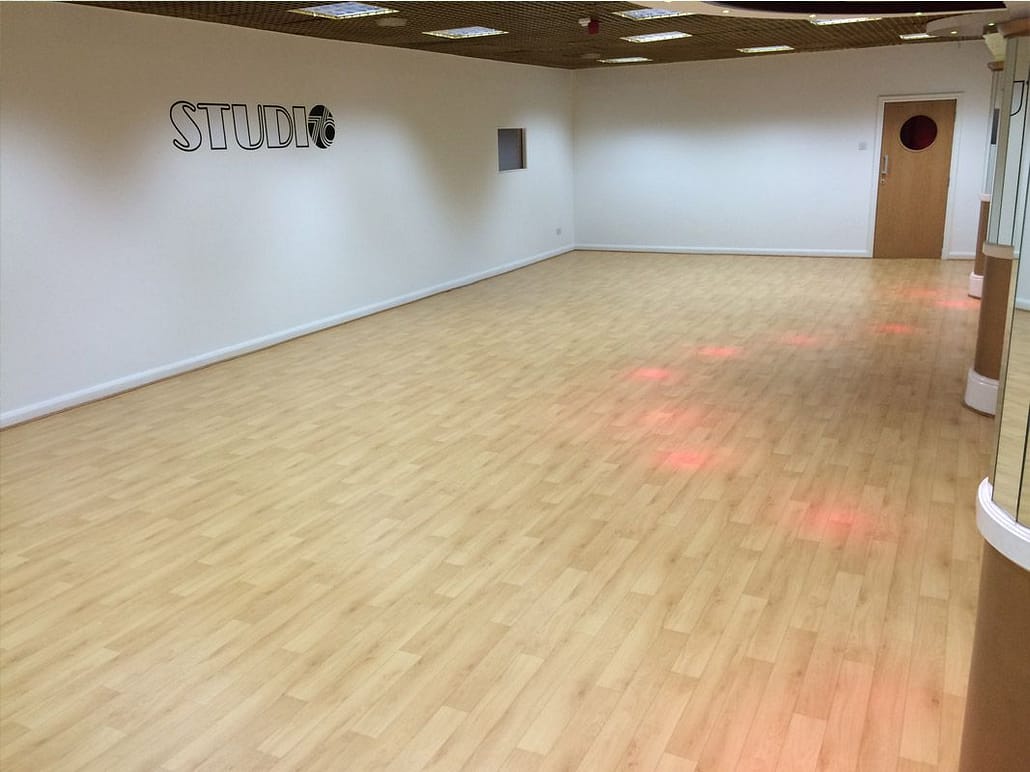 Studio 76 on Le Mark's Wood Effect Dance Floor - Le Mark Floors