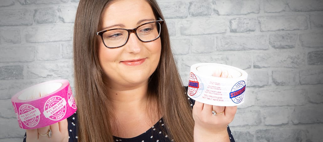 Printed Tape: Poly vs Vinyl - What's the difference? - Le Mark Group