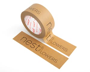 Custom Printed Paper Tape for boxes and packaging- Le Mark Group