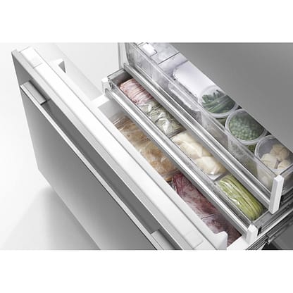 Fisher Paykel RS90AU1 90cm Integrated French Style Fridge Freezer With ...