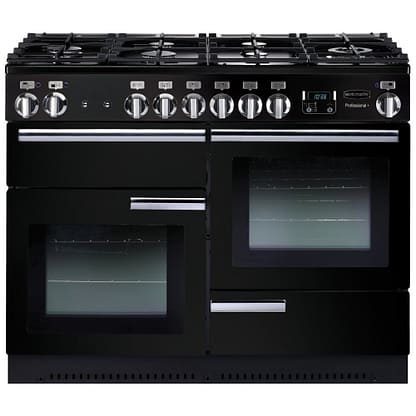 Rangemaster PROP110NGFGB/C Professional Plus 110cm Gas Range Cooker ...