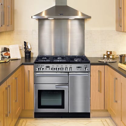 Rangemaster PROP90EISS/C Professional Plus 90cm Induction Range Cooker ...