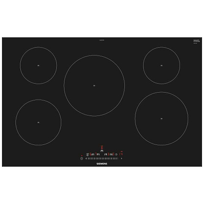 Siemens EH801FVB1E IQ-100 80cm Flush Fit 5 Zone Induction Hob - BLACK ...
