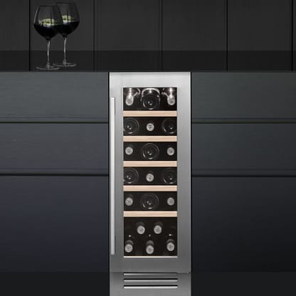 Caple WI3125 30cm Undercounter Wine Cooler - STAINLESS STEEL ...