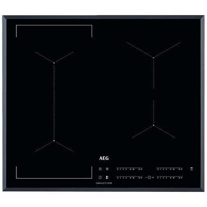 AEG IKE64441FB 60cm Series 6000 4 Zone Hob2Hood MaxiSense Induction Hob ...