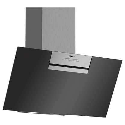 Neff D85IEE1S0B N30 80cm Angled Chimney Hood - BLACK - Appliance City
