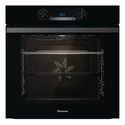 Hisense BI64211PB Pyrolytic Multifunction EvenBake Air Fry Single Oven ...