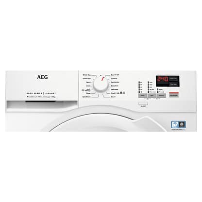 AEG L6FBK841B Series 6000 8kg ProSense Washing Machine 1400rpm - WHITE ...