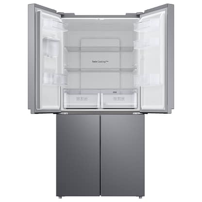 Samsung RF48A401EM9 Series 8 4 Door American Fridge Freezer With Water ...