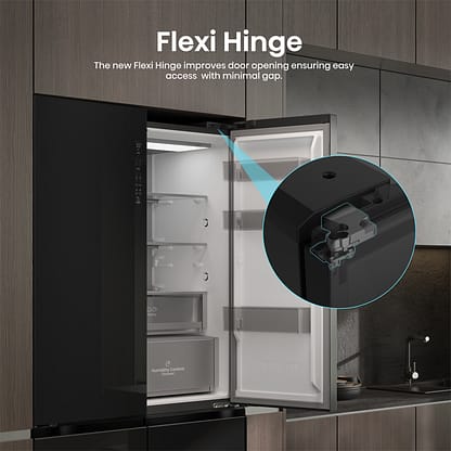 Hisense RQ768N4GBE KitchenFit Four Door American Style Fridge Freezer ...