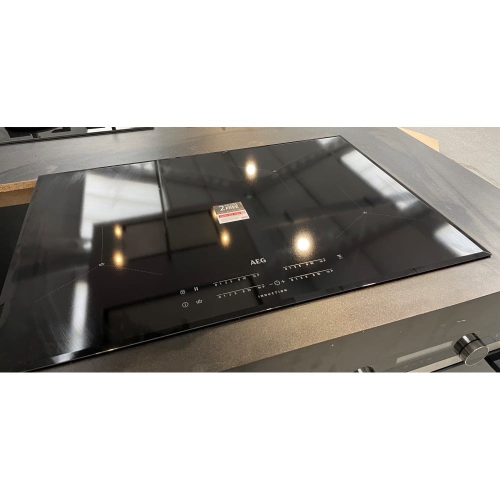 AEG IAE84411FB - EX DISPLAY 78cm 4 Zone MaxiSense Induction Hob - BLACK ...