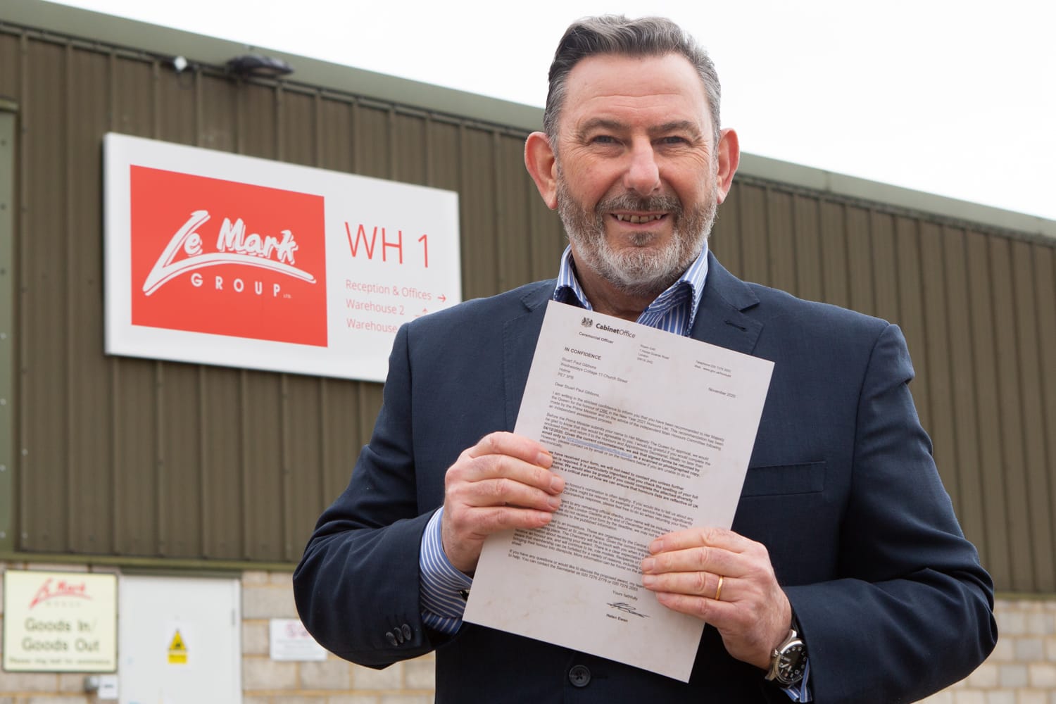Le Mark director awarded OBE in 2021 Honours List - Le Mark Group