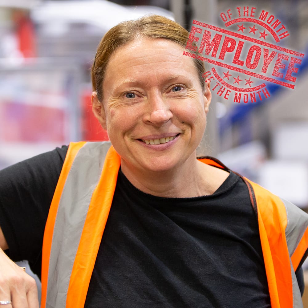 Hilary wins Employee of the Month in October - Le Mark Group