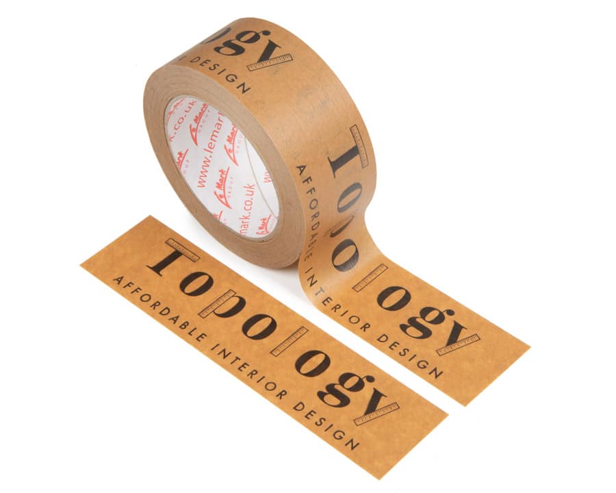 Printed Tape: Reduce the plastic in our world with paper tape - Le Mark ...