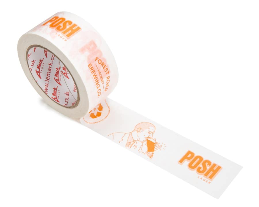 Printed Tape: How to design your custom printed tape - Le Mark Group