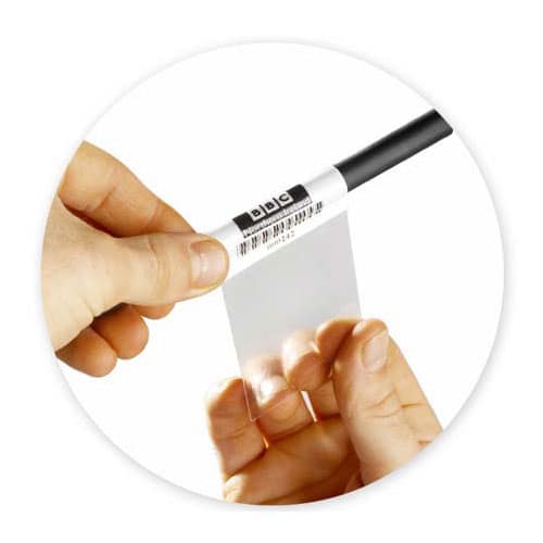 Printed Cable Label with Barcode - Le Mark Group