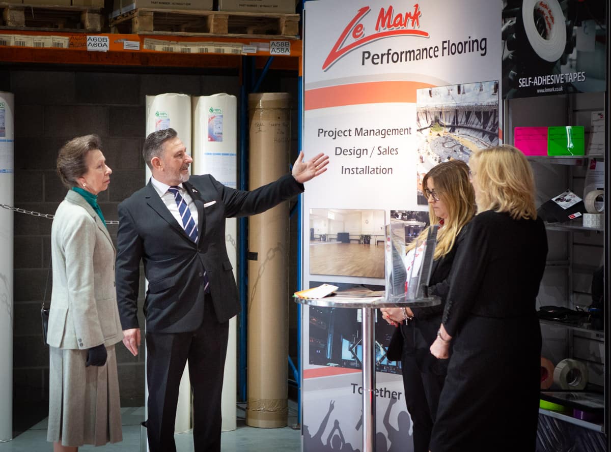 HRH The Princess Royal opens Le Mark’s International Warehouse - Le ...