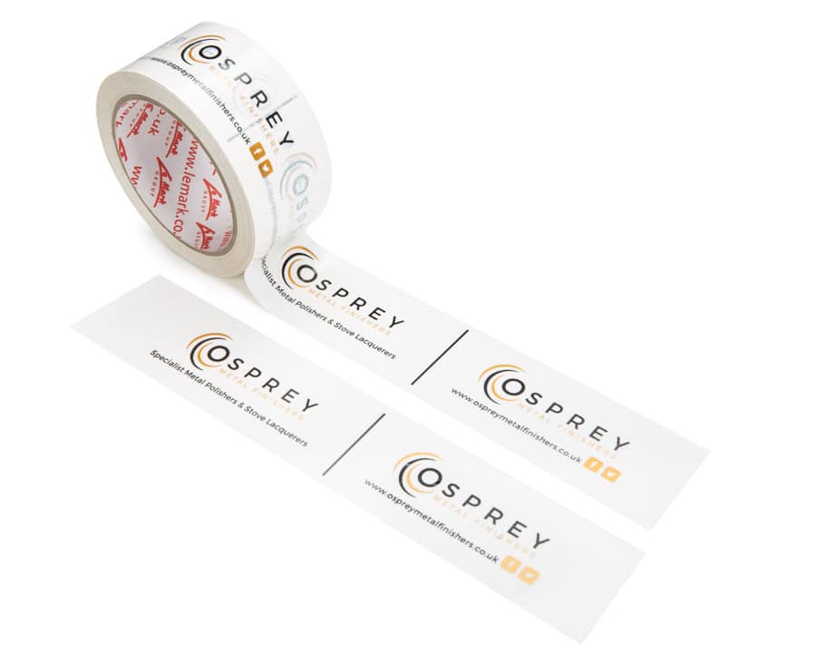 Printed Tape: How to design your custom printed tape - Le Mark Group