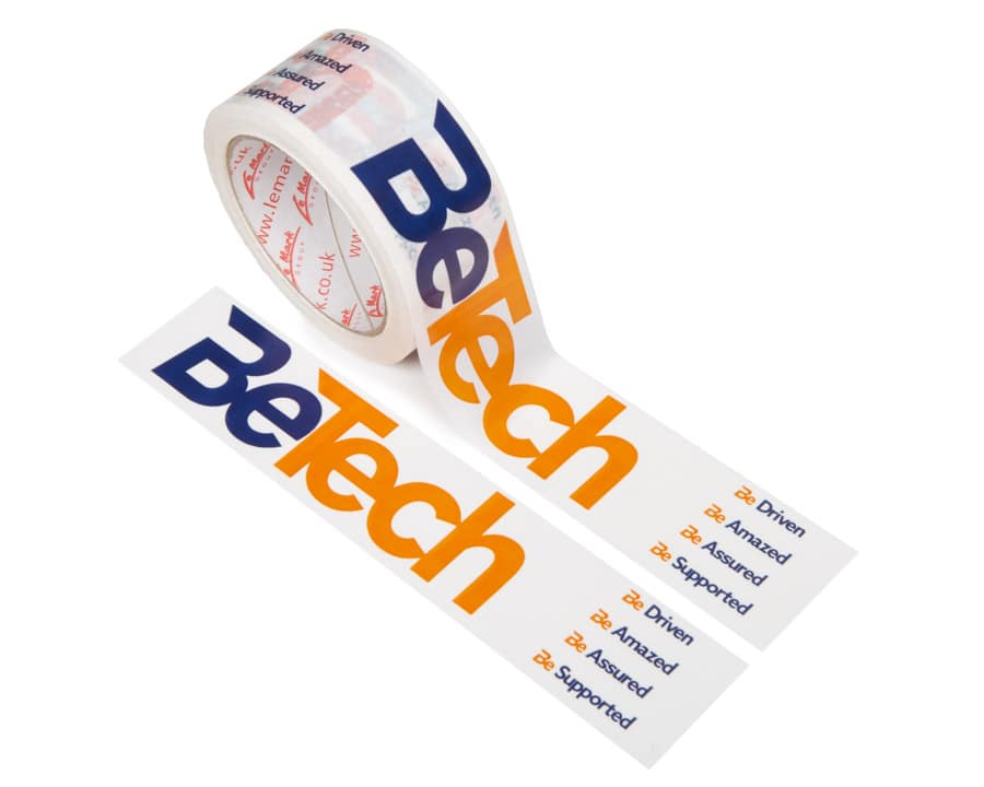 Printed Tape: How to design your custom printed tape - Le Mark Group